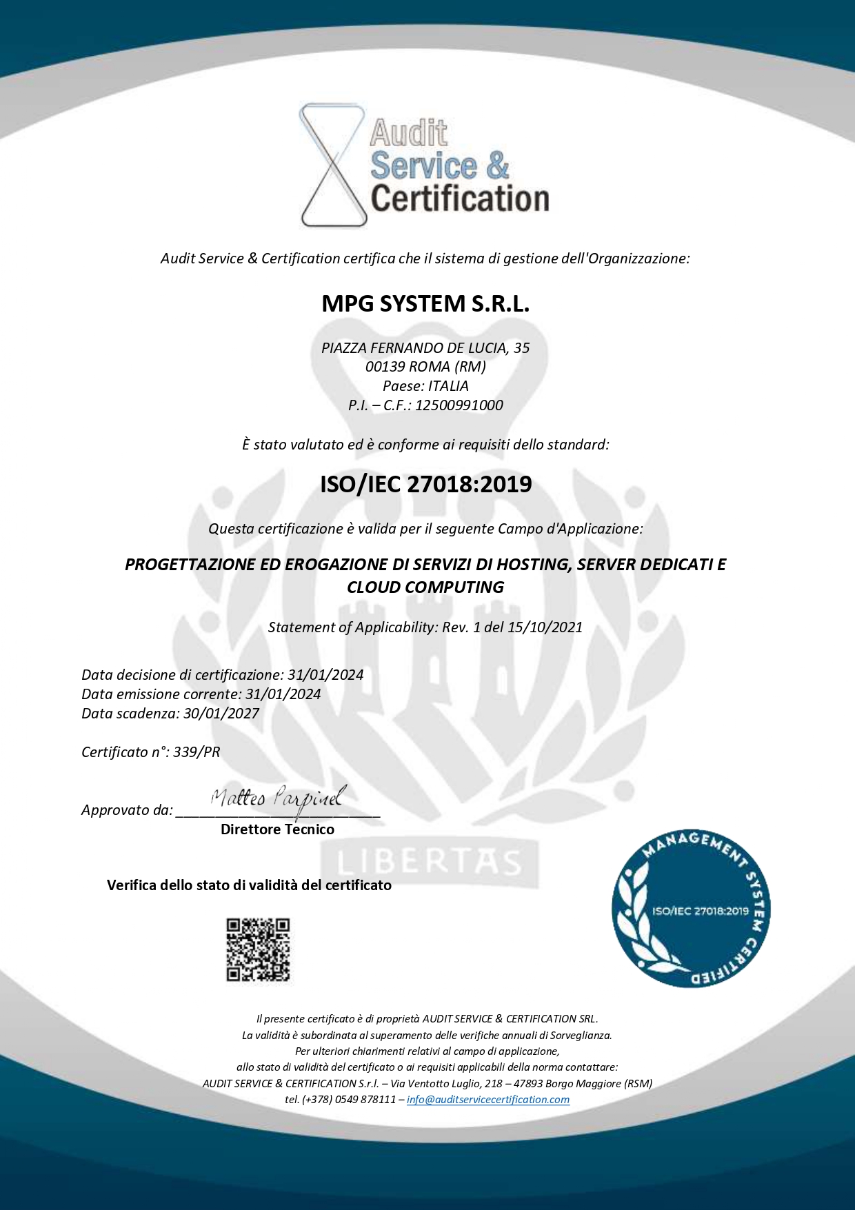 About us | MPG System